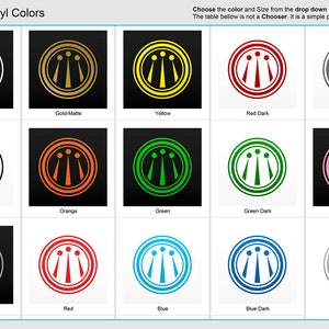 Decal Sticker the Awen Symbol Top Quality Vinyl Weatherproof XRS3W - Etsy