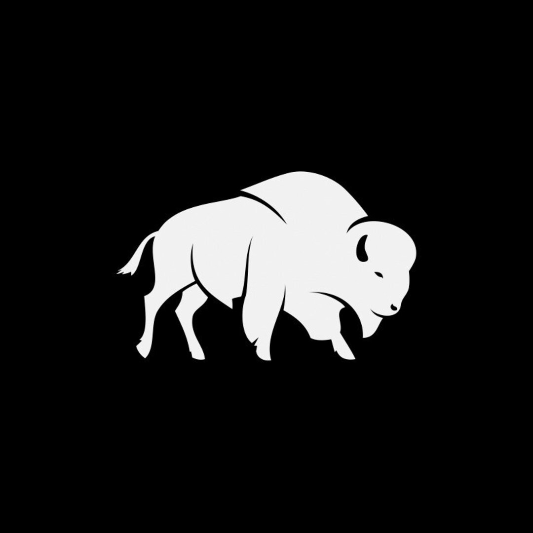 Decal Sticker Bison Buffalo American Nature Top Quality Vinyl ...