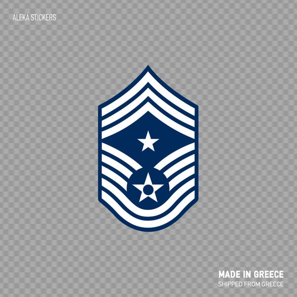 Chief Master Sergeant Sticker - Etsy