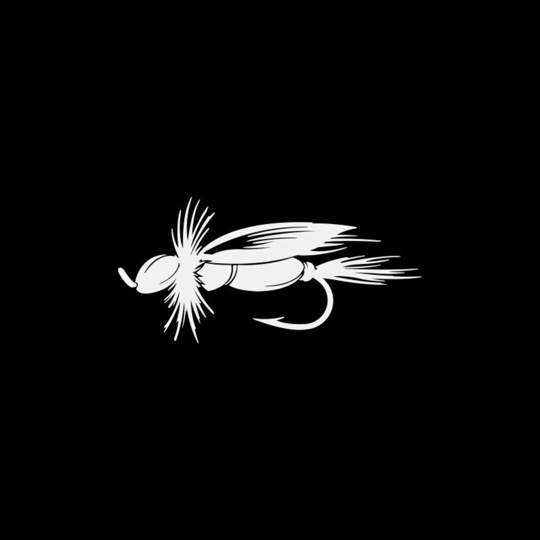 Decal Sticker Lure Flies Boat Decoration Bait the Hook Fishing Store ...