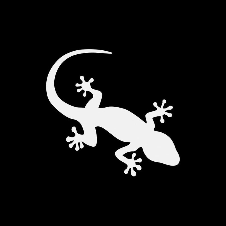 Decal Sticker Lizard Gecko Reptile Exotic Decorative KRX94 - Etsy