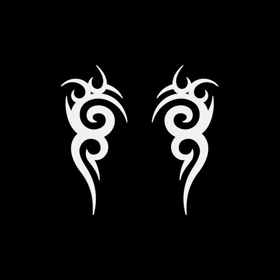 Decal Sticker Tribal Racing Design Flamed Helmet Motorcycle | Etsy