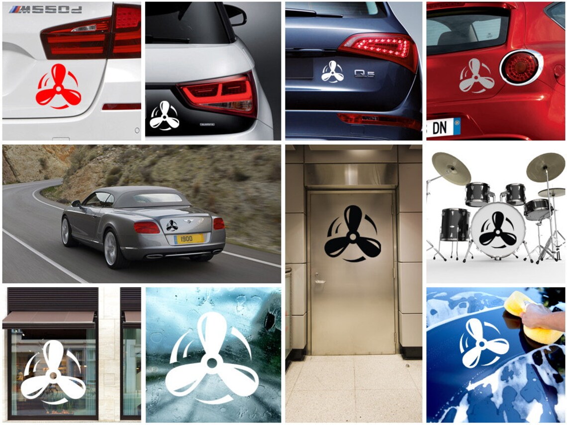 Decal Sticker Ship Propeller Adventure Navy Barge Sailboat Ship Yacht ...