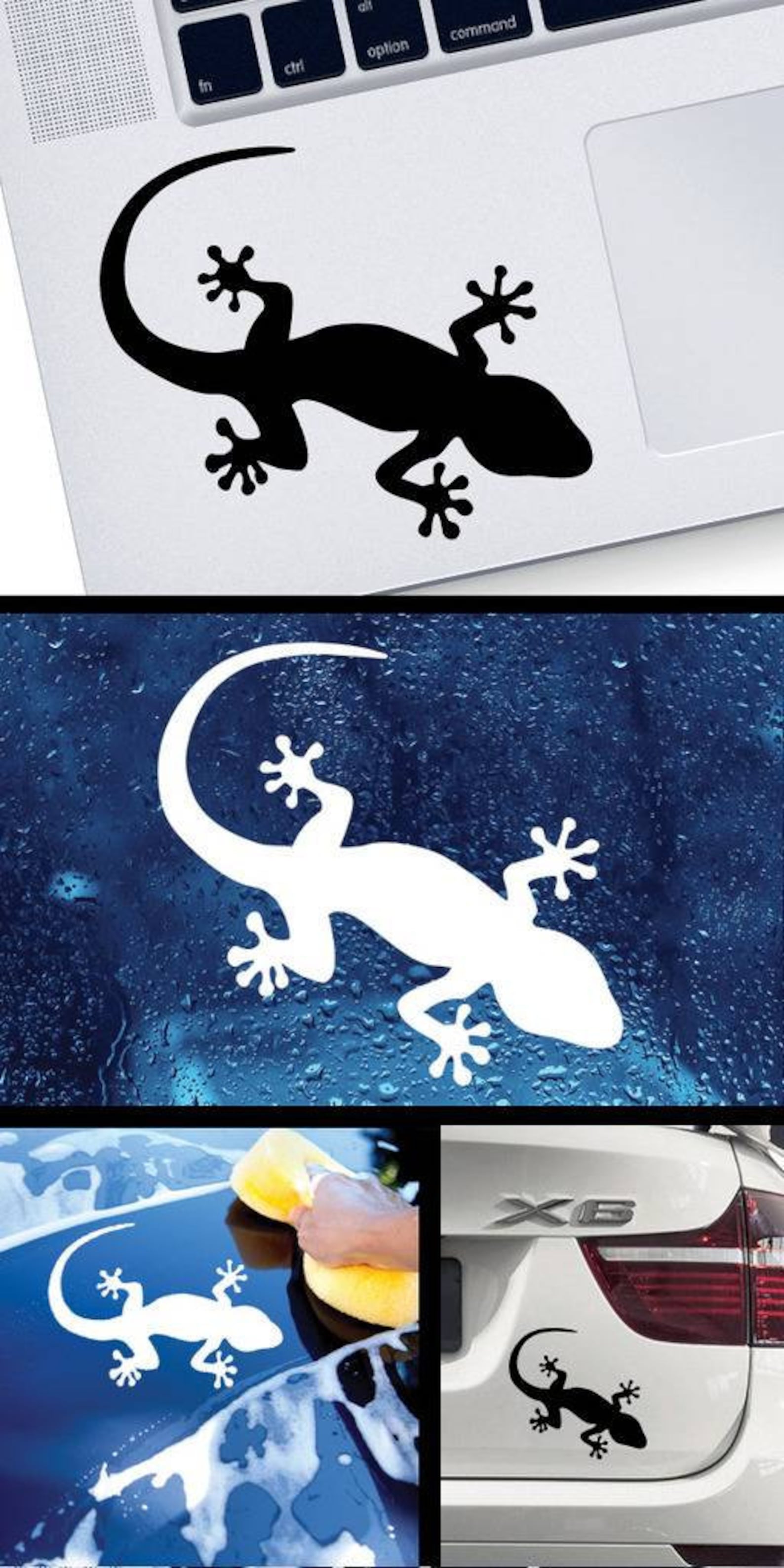 Decal Sticker Lizard Gecko Reptile Exotic Decorative KRX94 | Etsy