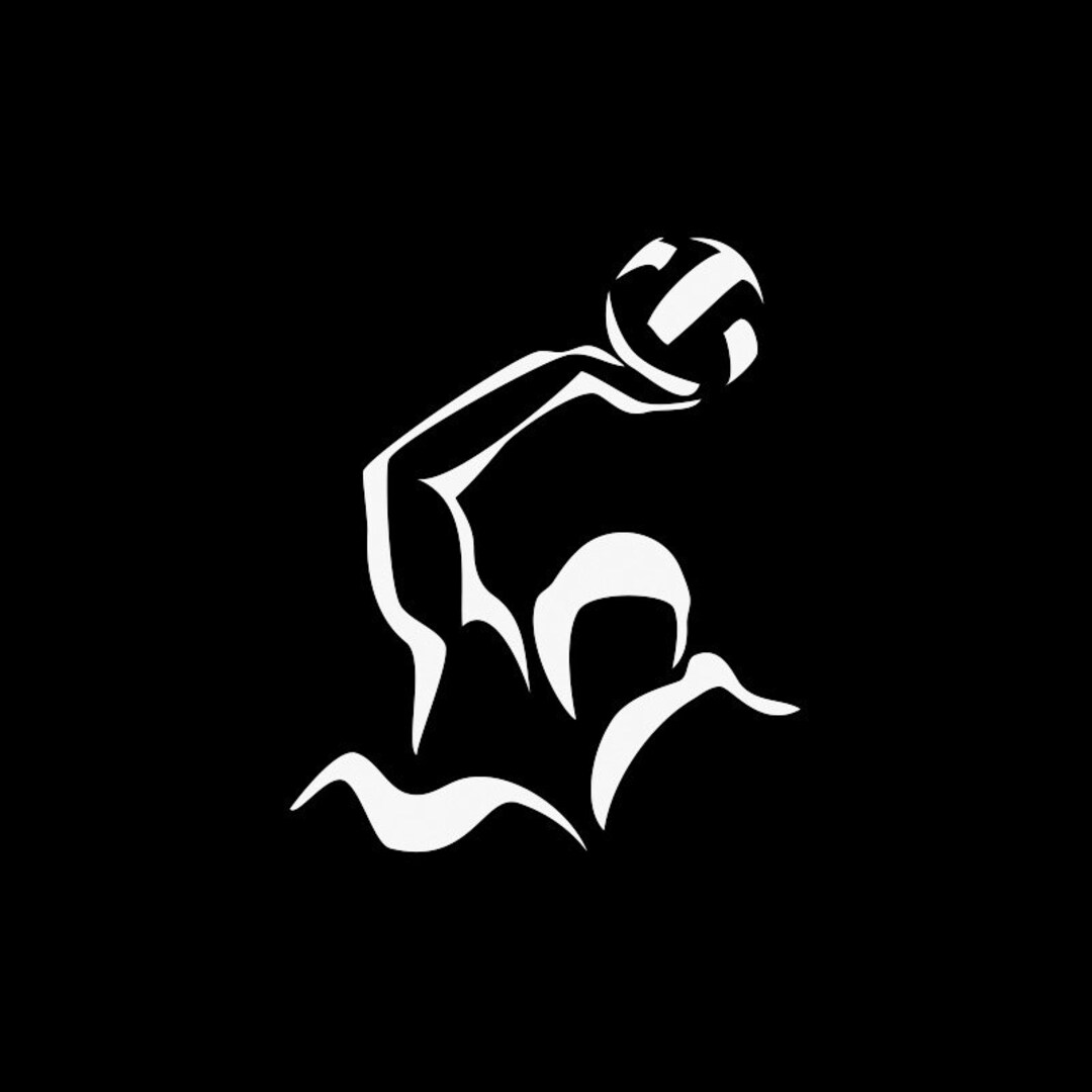 Decal Sticker Water Polo Athlete Pool Waterproof and Weatherproof for ...