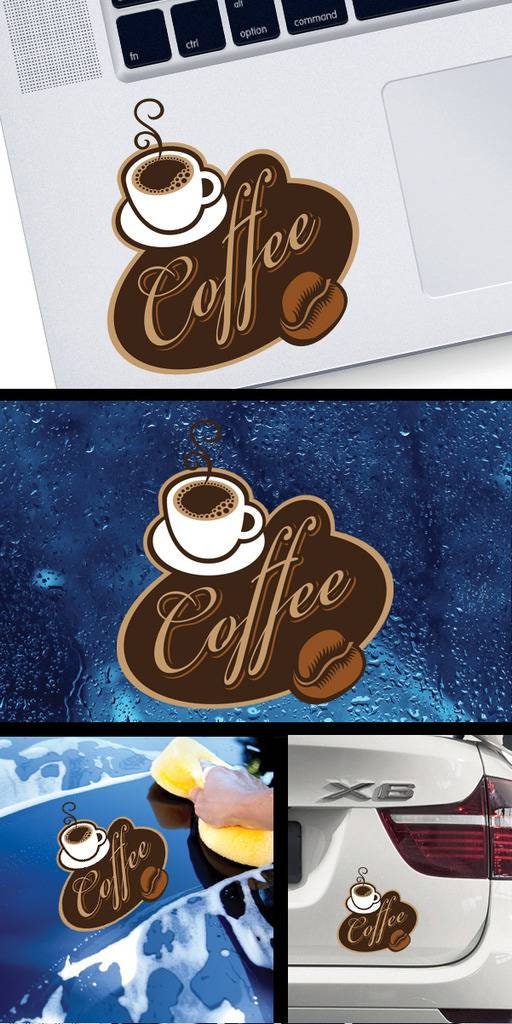 Decal Sticker Coffee Shop Sign Restaurant Decoration X5822 - Etsy