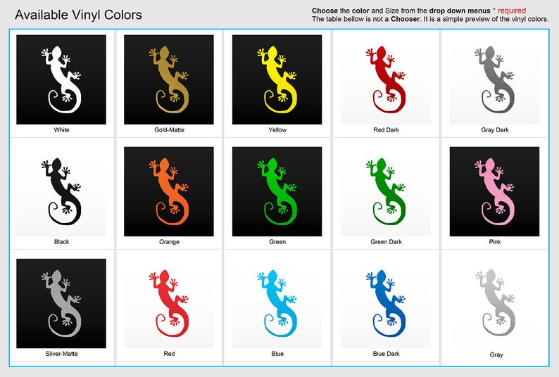 Decal Sticker Lizard Tattoo Style Exotic Reptile Surf Style Top Quality ...