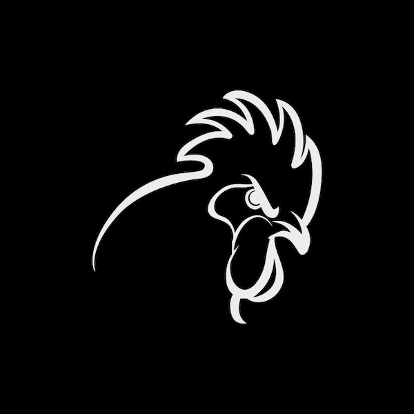 Rooster Decals - Etsy