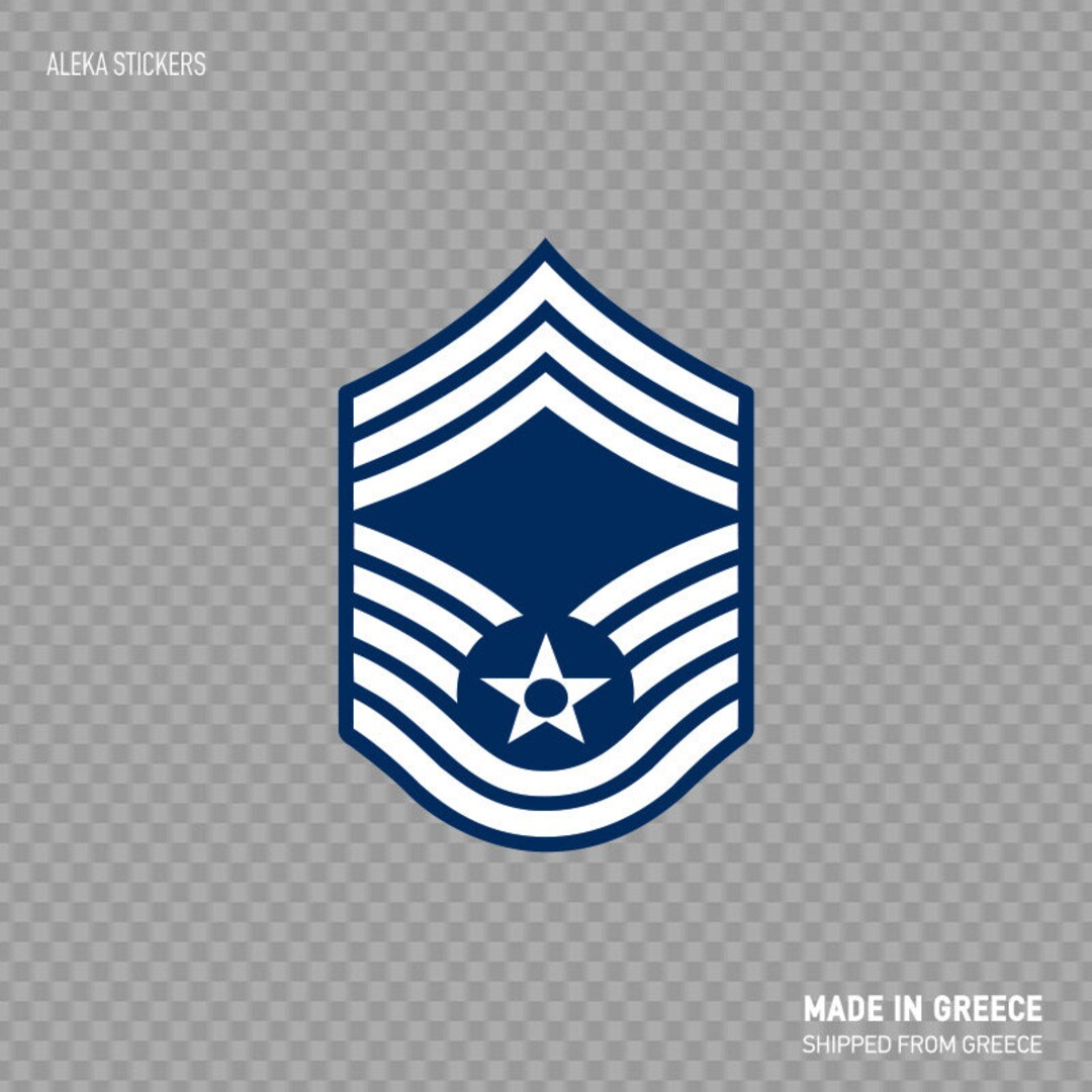 Decal Sticker Chief Master Sergeant Force Icarus Marine Military ...