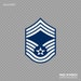 Decal Sticker Chief Master Sergeant Force Icarus Marine Military ...