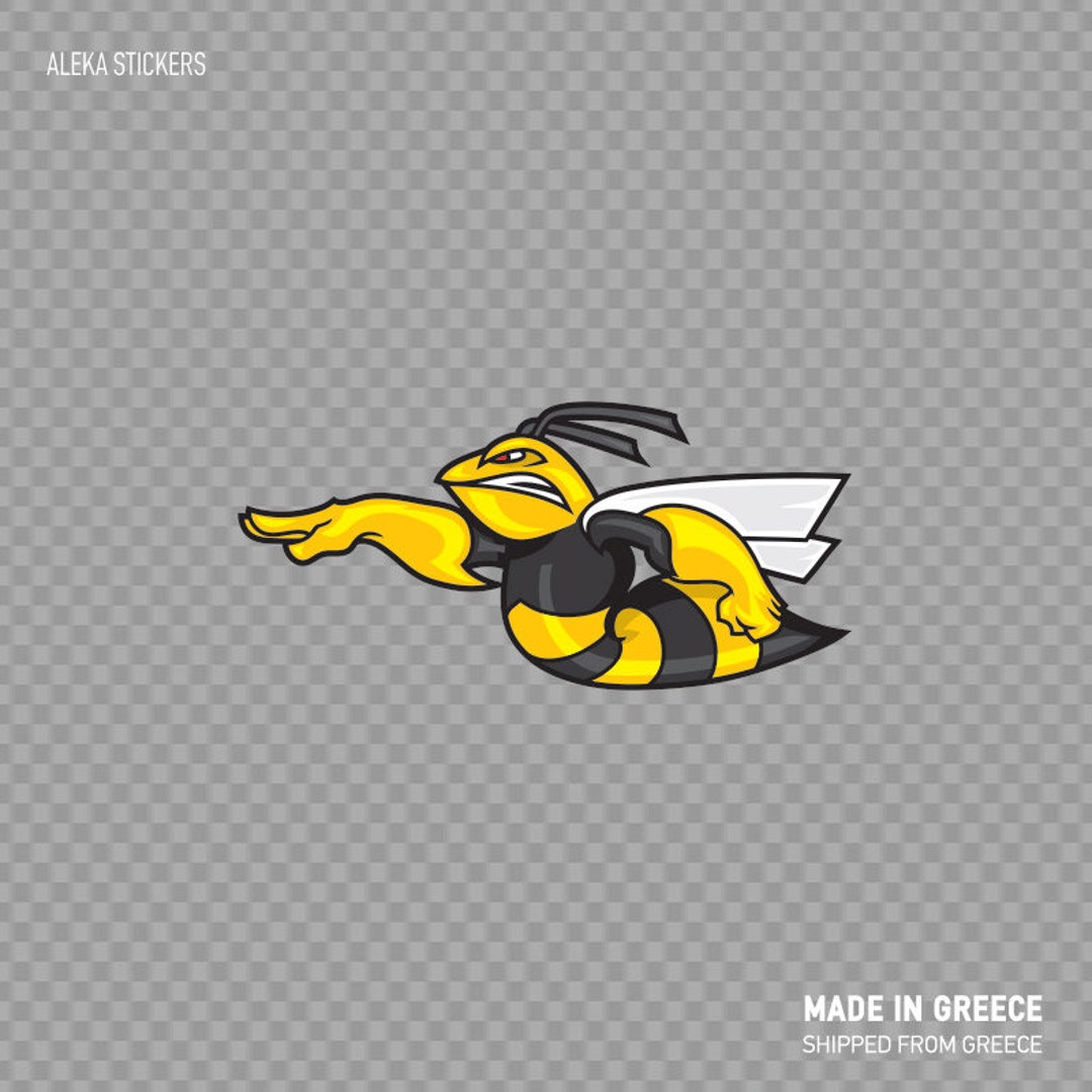 Decal Sticker Bee Hornet Superbee Power Racing Strength Aggressive ...