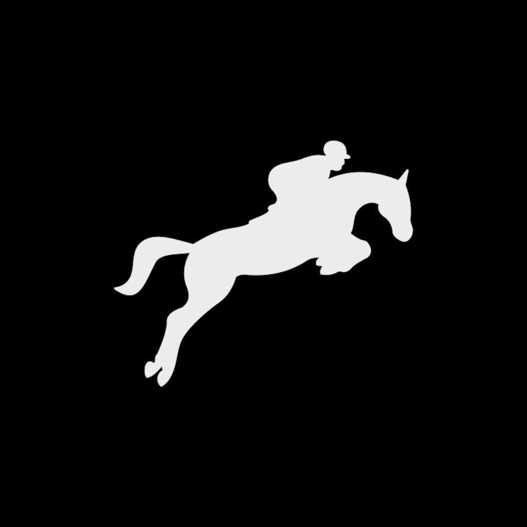 Decal Sticker Horse Riding Race Speed Sports Gambling Freedom Store ...
