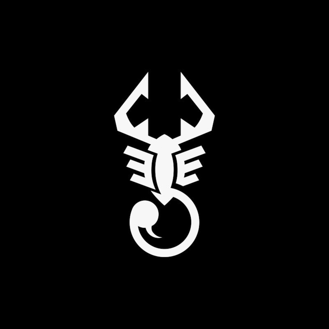 Decal Sticker Scorpion Scorpio Bite Venom Poison Death Fear Attack ...