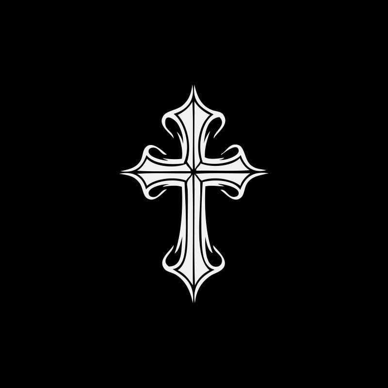 Chrome Hearts Cross Png - Etsy