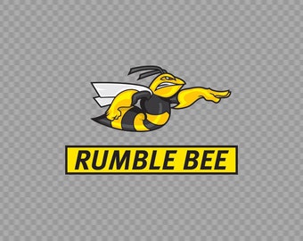 Rumble Bee Decal - Etsy