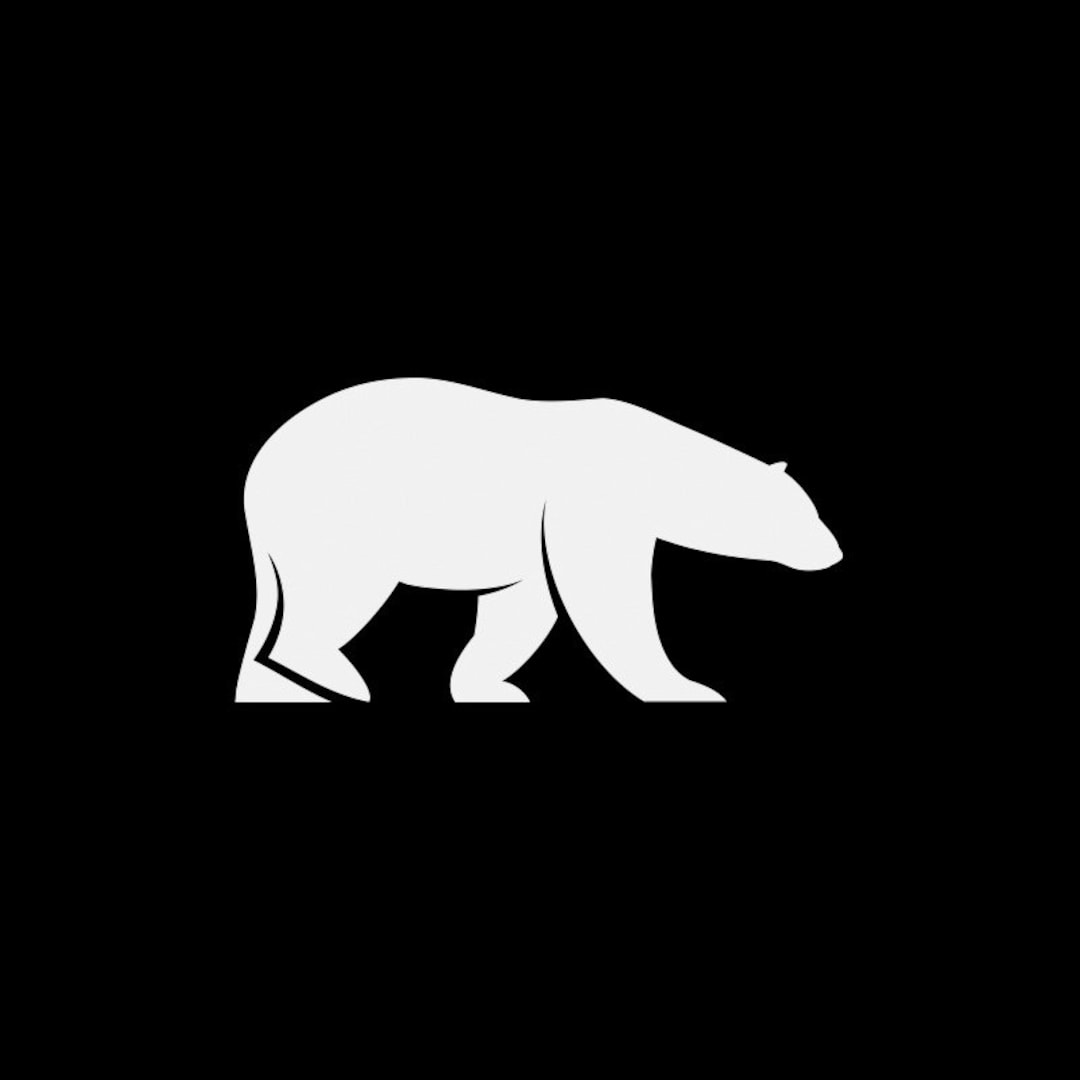 Decal Sticker Polar Bear Arctic Circle Ocean White Ice Antarctica KR478 ...
