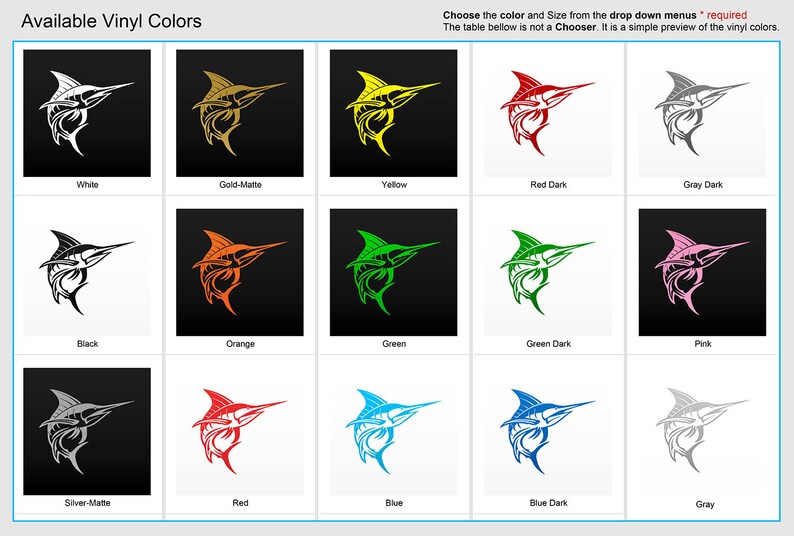 Decal Sticker Marlin Fishing Boat Decoration Bait the Hook - Etsy