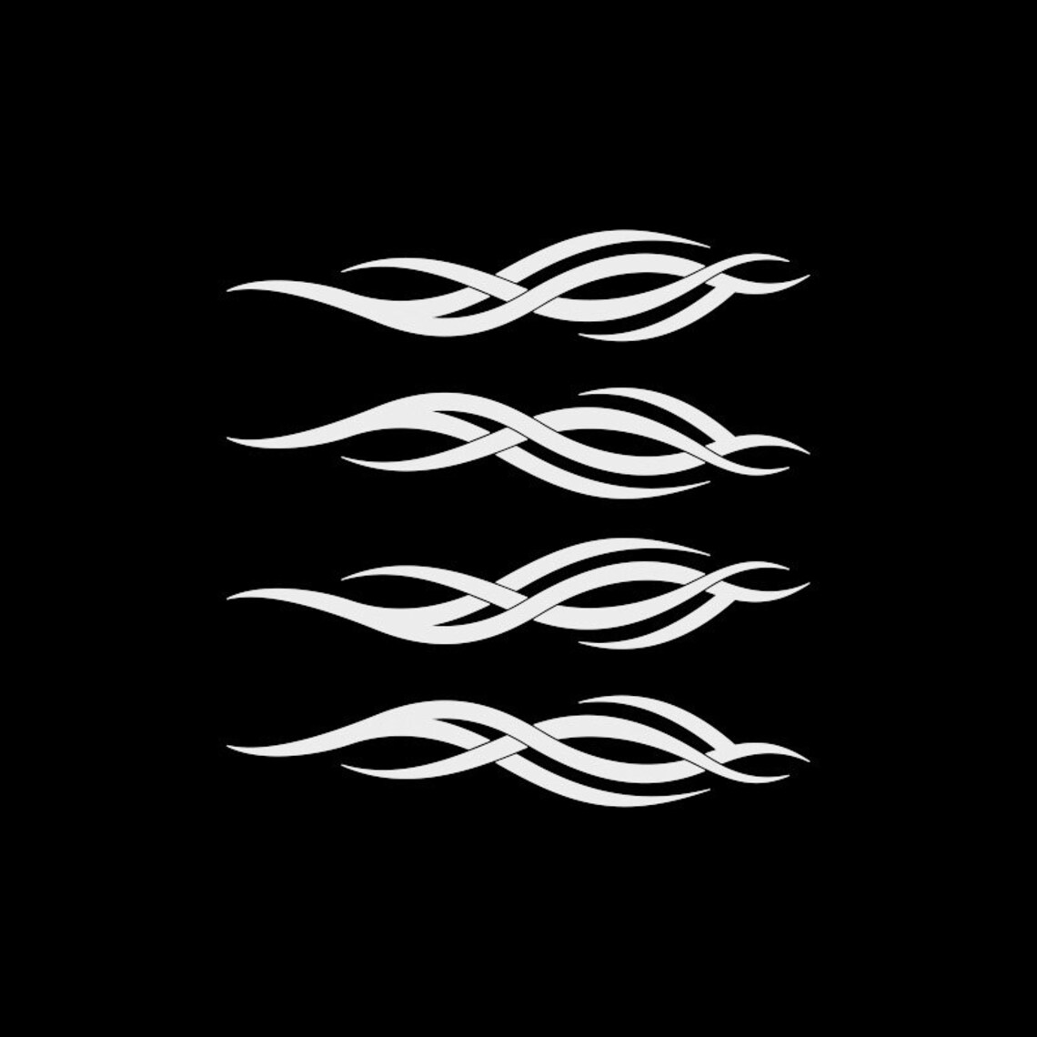 Decal Sticker Tribal Racing Design Helmet Motorcycle Top | Etsy