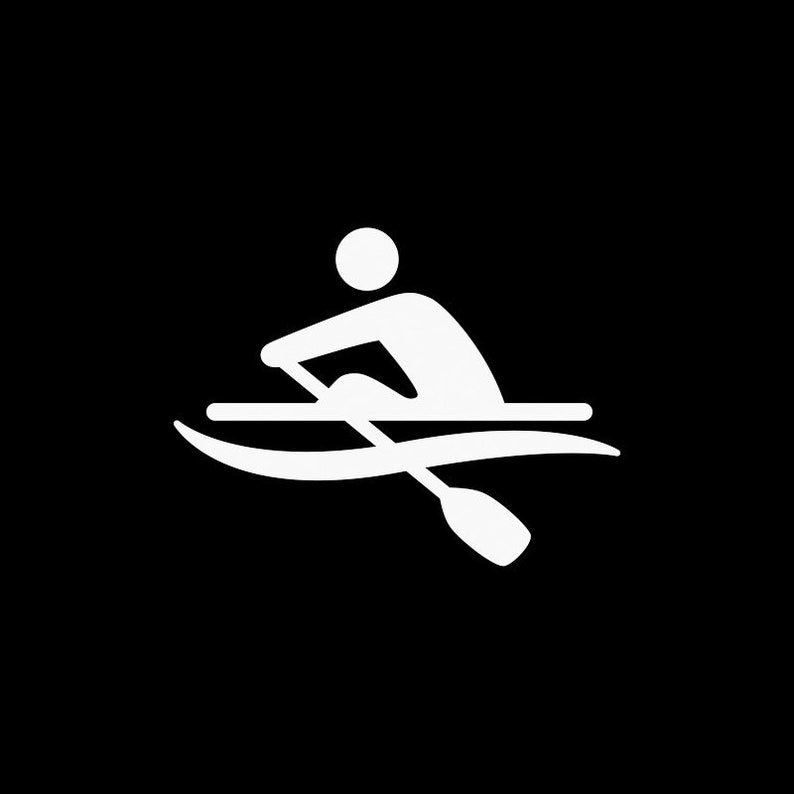 Decal Sticker Rowing Crew Sea Sports Exercise Balance Strength ...