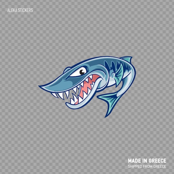 Smiling Barracuda Cartoon
