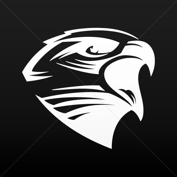 Decal Sticker Hawk Head Engrave Style Freedom Force W7X49 - Etsy