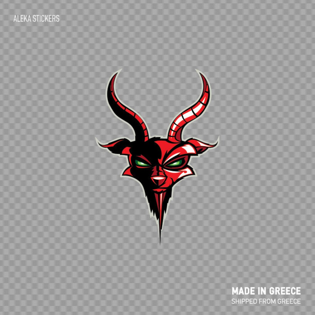 Decal Sticker Evil Devil Satan Extreme Badness Evil Devil Satan Demon ...