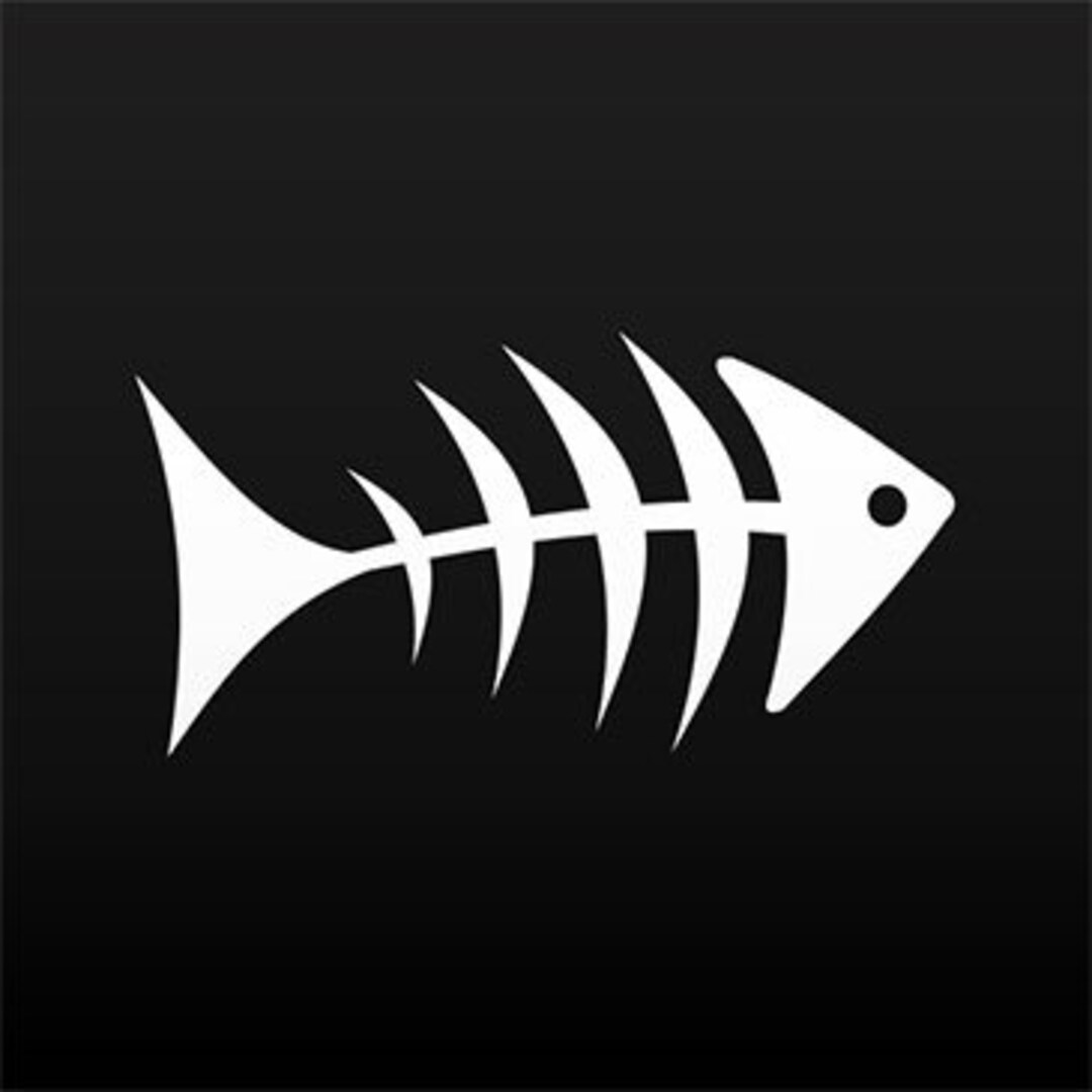 Decal Sticker Fishbone Boat Decoration Bait the Hook Fishing Store ...