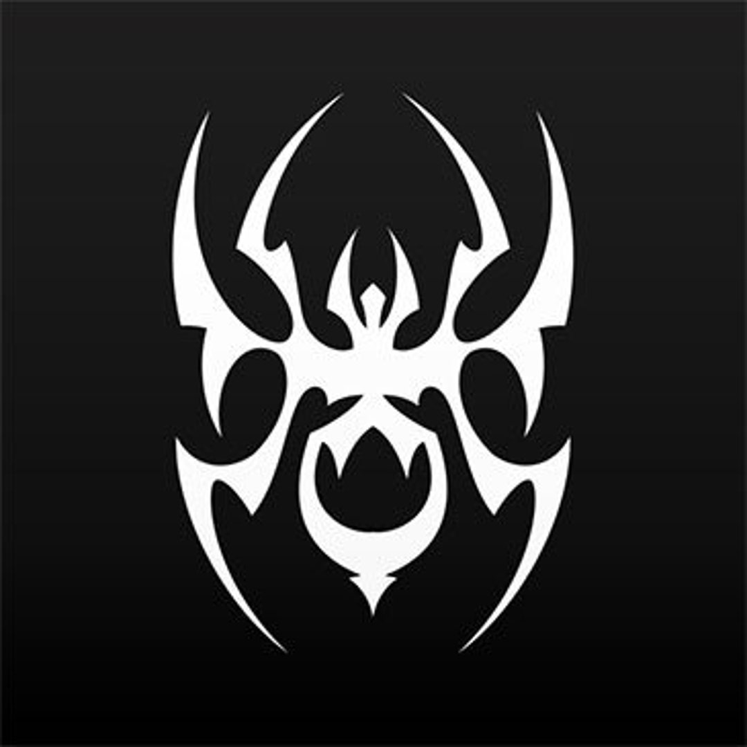 Decal Sticker Spider Style Design Aggressive Insect Racing Speed Danger ...