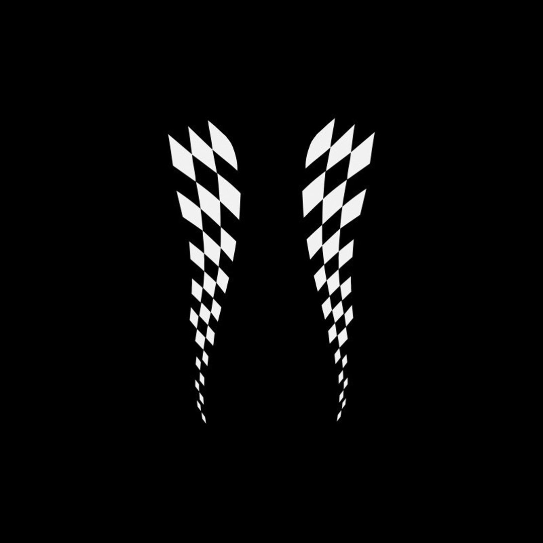 Decal Sticker Flag Racing Design Speed Helmet Car Motorbike Decoration ...