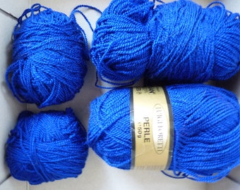 Royal Blue Acrylic Yarn - Etsy