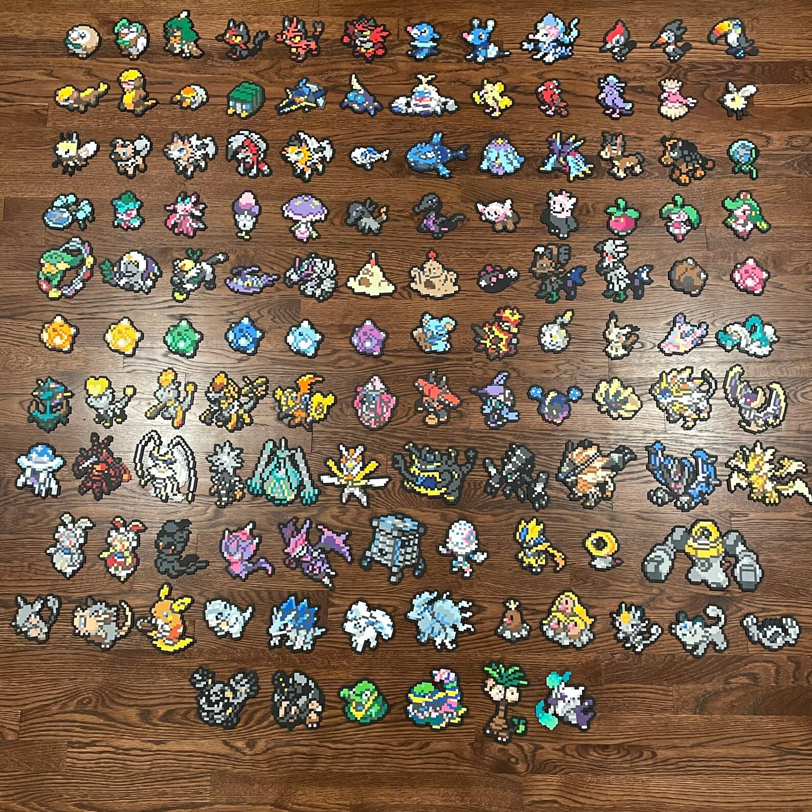 Pokémon Generation 7 Alola 123 Sprites | Etsy