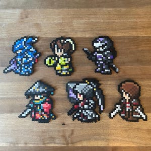 Final Fantasy XIV Job Classes: Perler Bead Sprites - Viper, Pictomancer ...