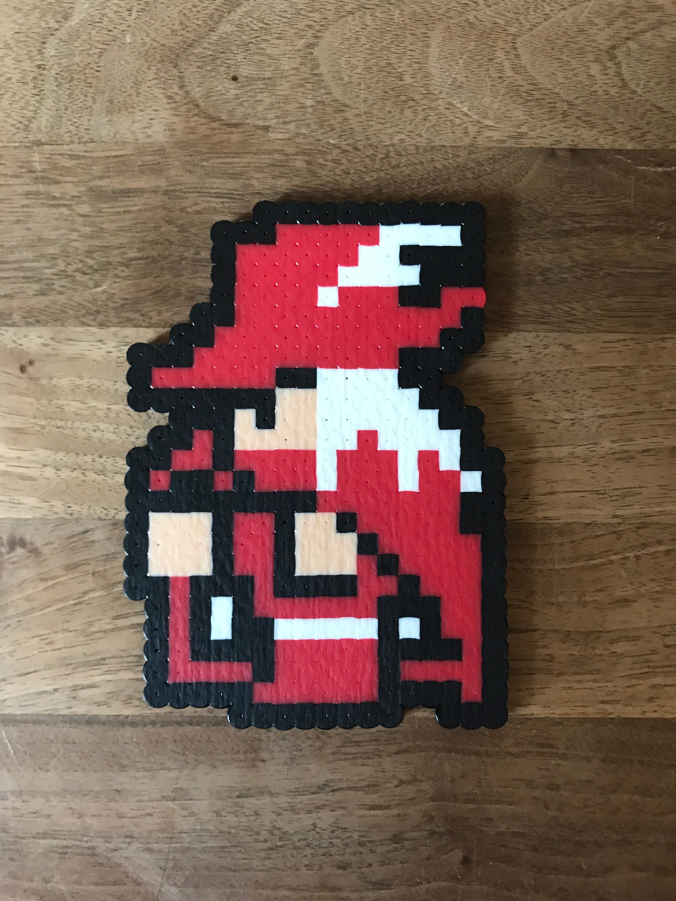 Final Fantasy I: Perler Bead Sprites Guerrero Monje Mago | Etsy