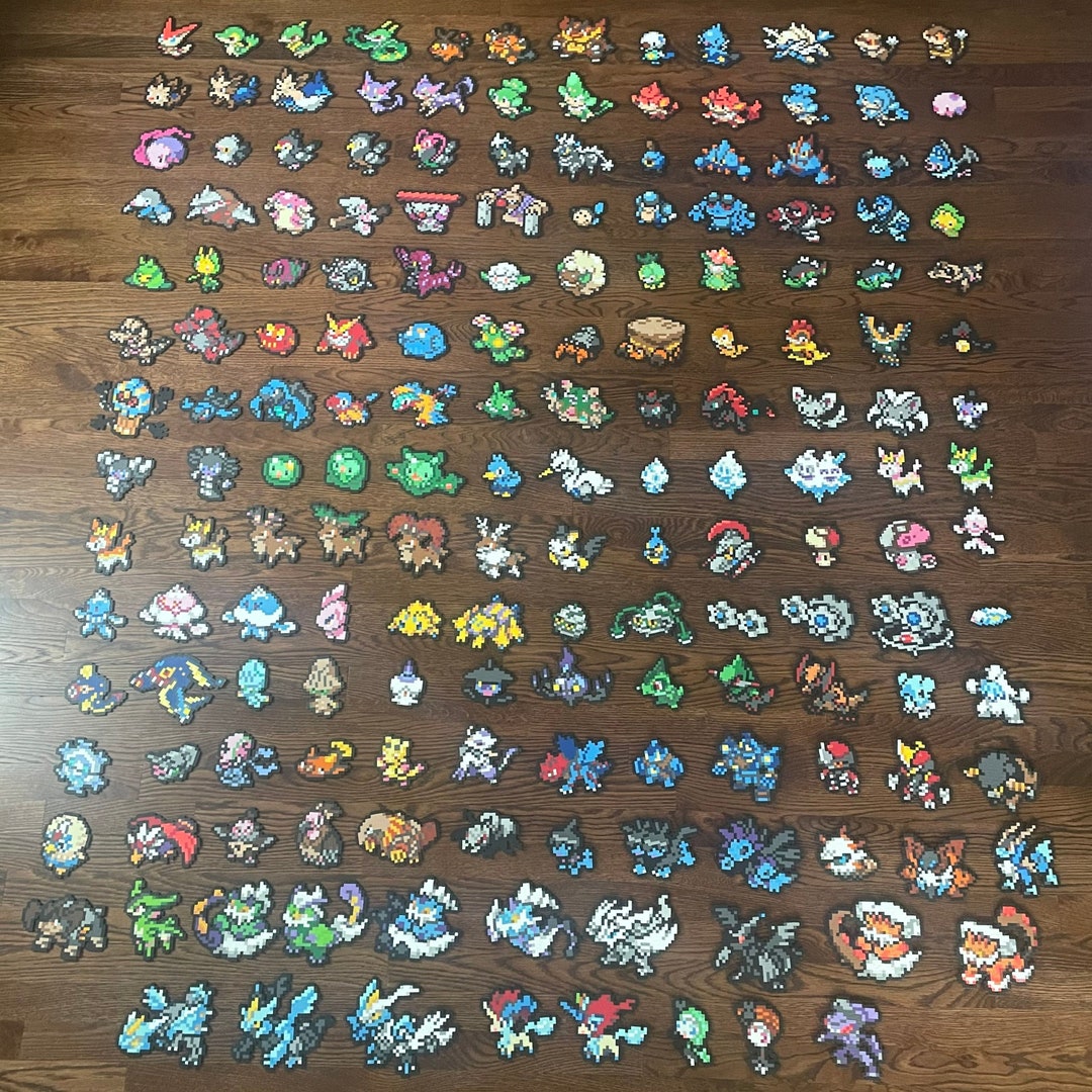 Pokémon Generation 5, Unova 172 Sprites - Etsy