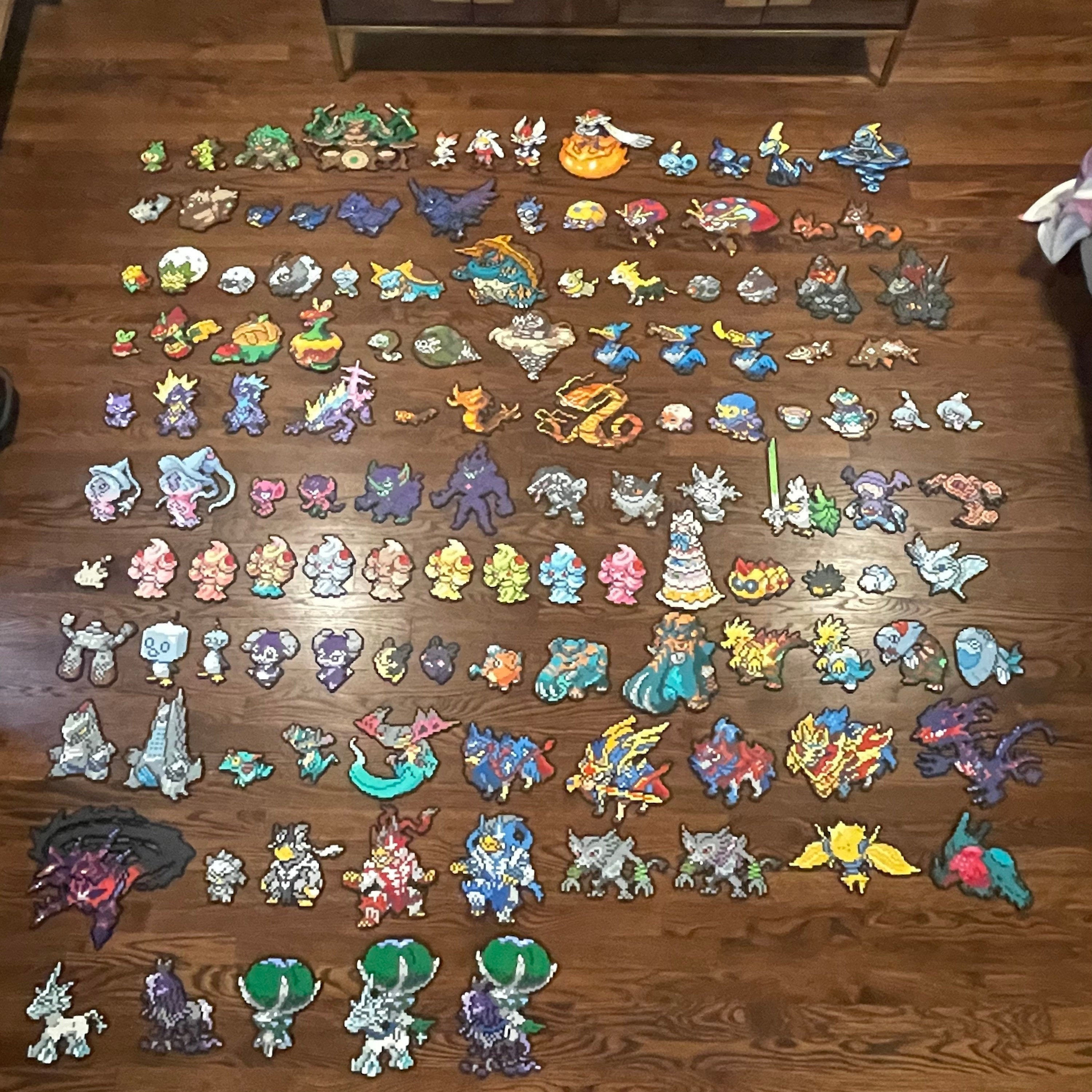 Pokemon Sprites Pixel Gen 6
