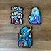 Final Fantasy IV: Perler Bead Sprites Cecil, Kain, Rosa, Rydia, Edge ...