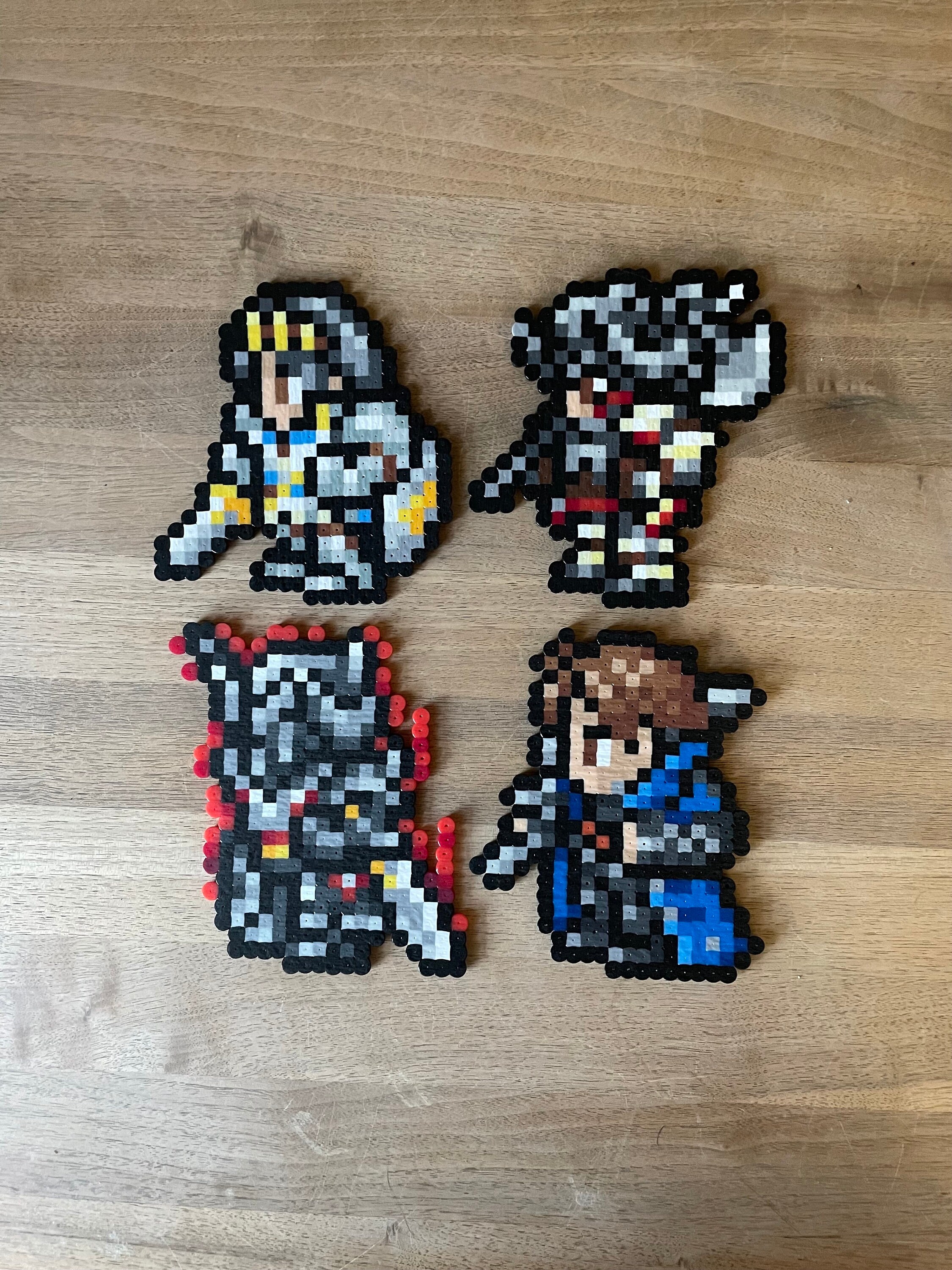 Final Fantasy XIV Job Classes: Perler Bead Sprites - Viper, Pictomancer ...