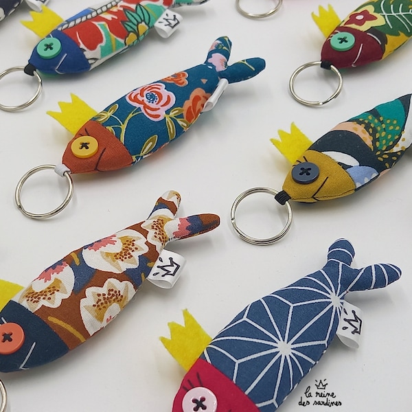 Fish Keychain - Etsy