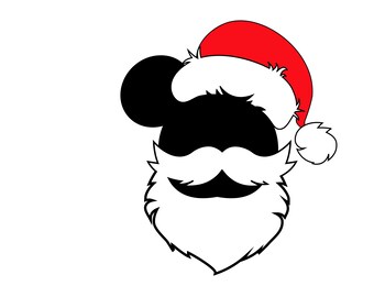 Mickey mouse beard | Etsy