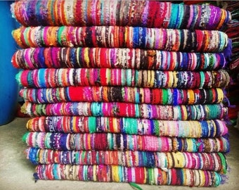 Chindi Rag Rug - Etsy