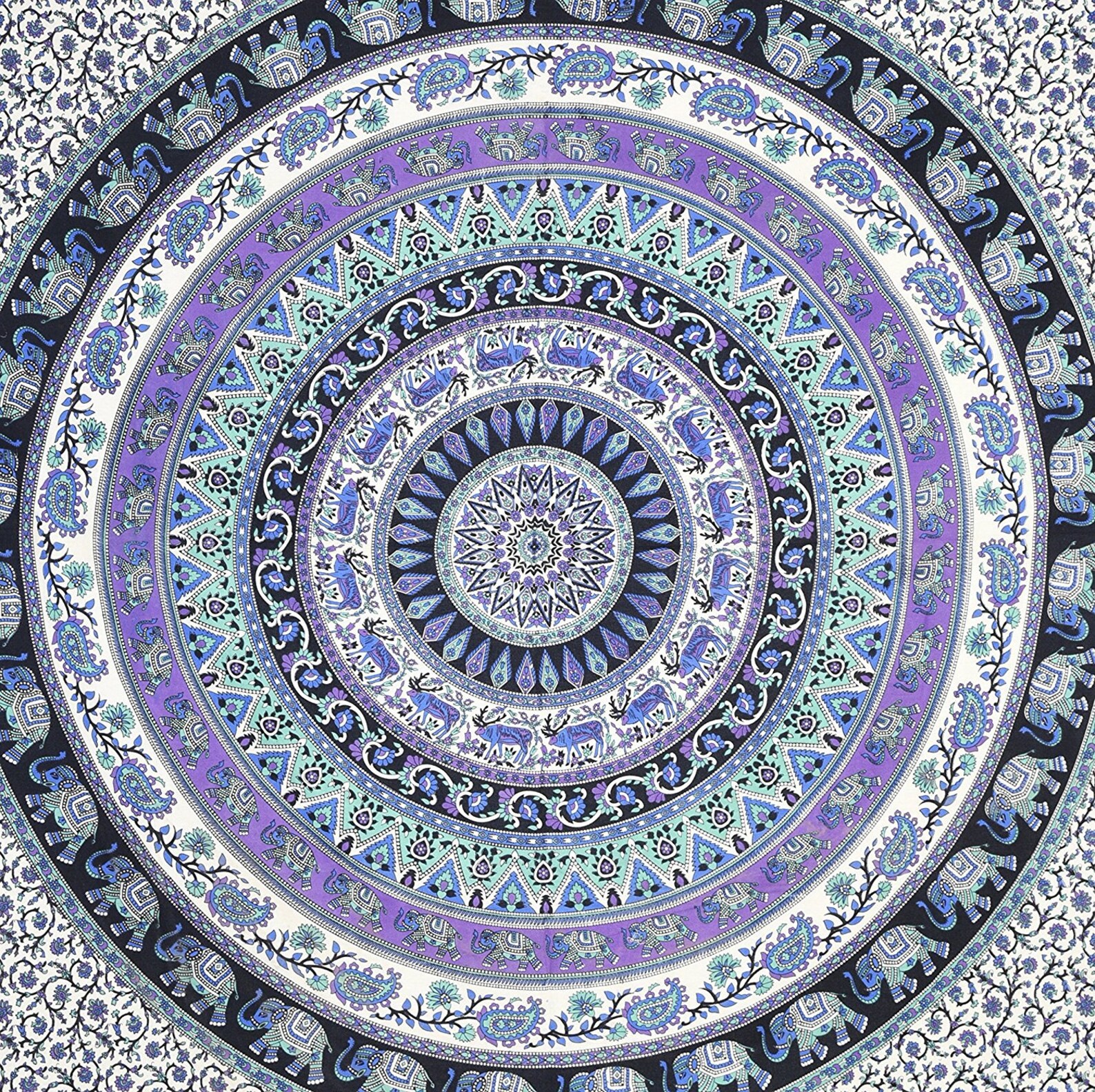 Bohemian Doona Duvet Cover Queen Mandala Comforter Hippie Dorm | Etsy