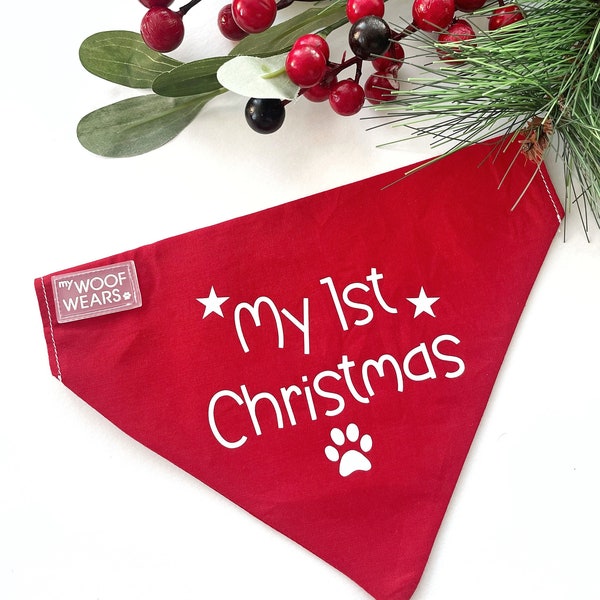 Christmas Bandana - Etsy Canada
