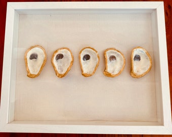 Decoupage Oyster in Shadow Box - Etsy