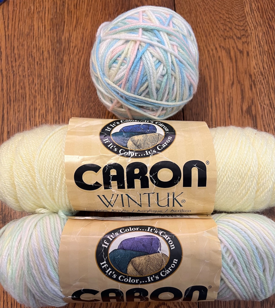 3 Skeins of Caron Wintuk Baby Yarn - Etsy