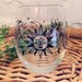 Celestial Sun and Moon Wine Glass, Boho Astrology Decor - Etsy