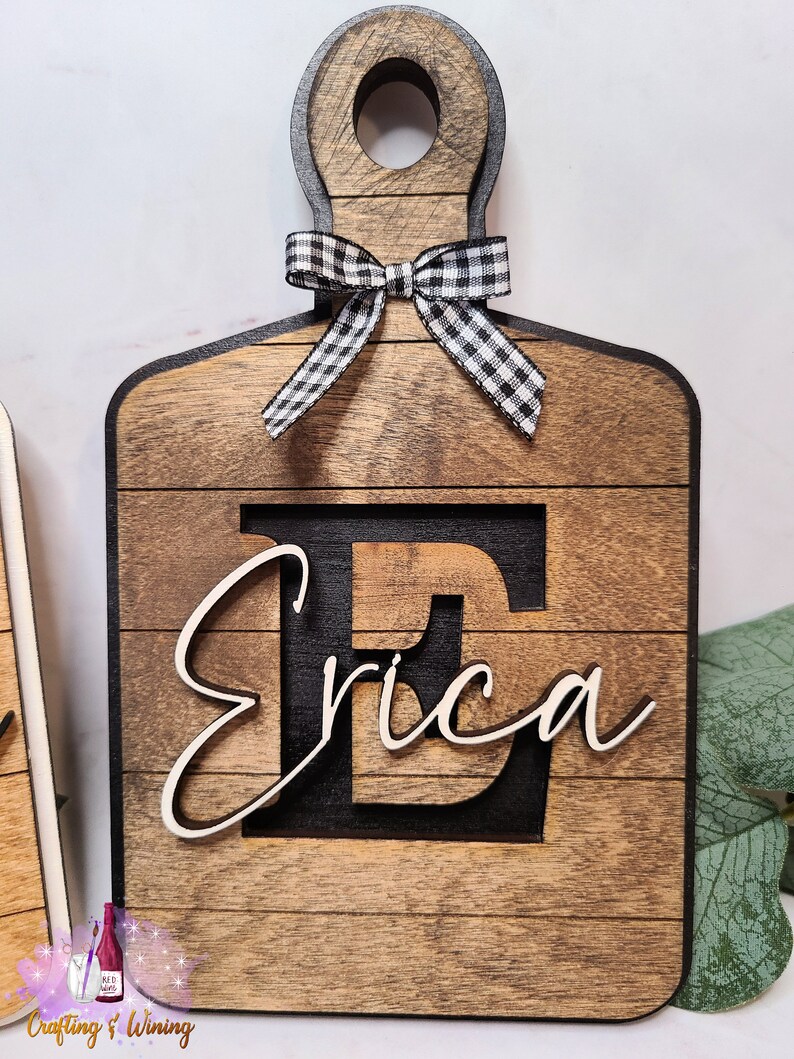 Personalized Monogram Board Decorative Board Decorative - Etsy