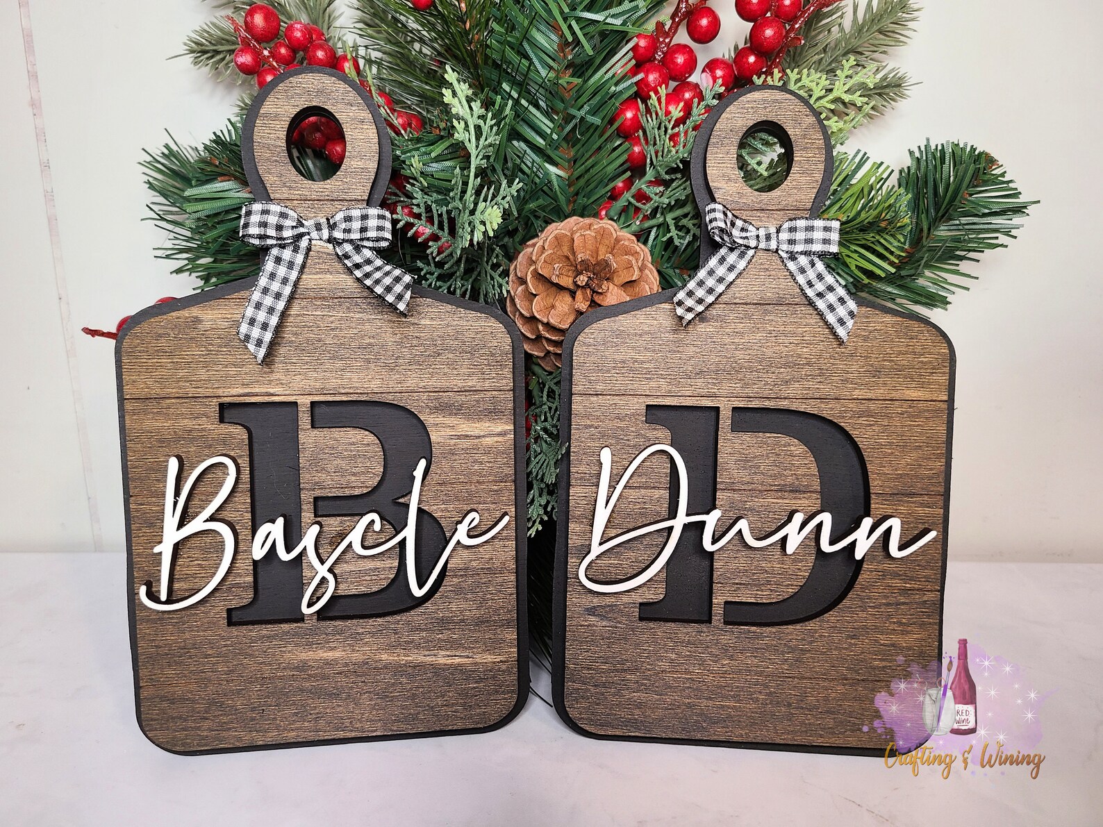 Personalized Monogram Board Decorative Board Decorative - Etsy