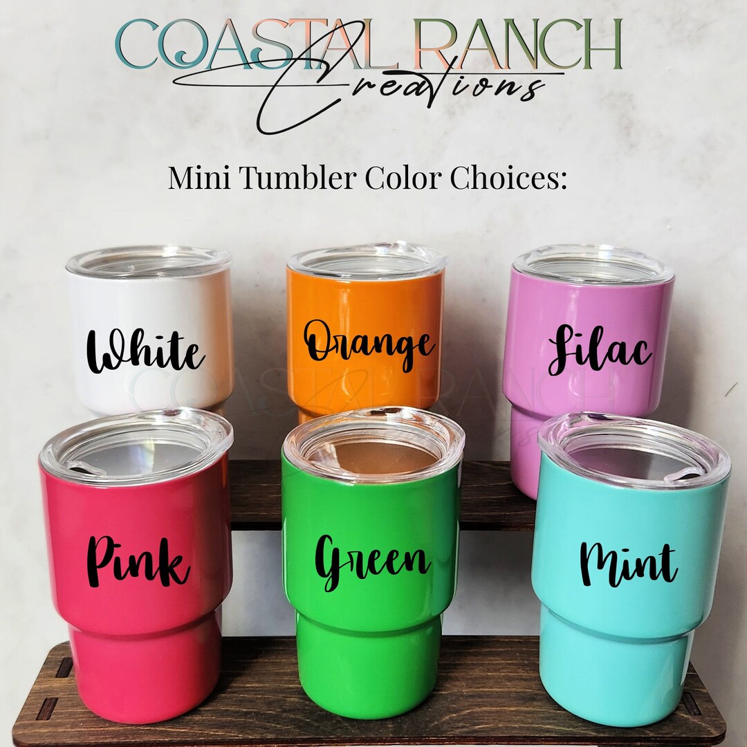 Personalized Mini Tumbler, Shot Tumbler, Shot Stainless Steel Tumbler ...