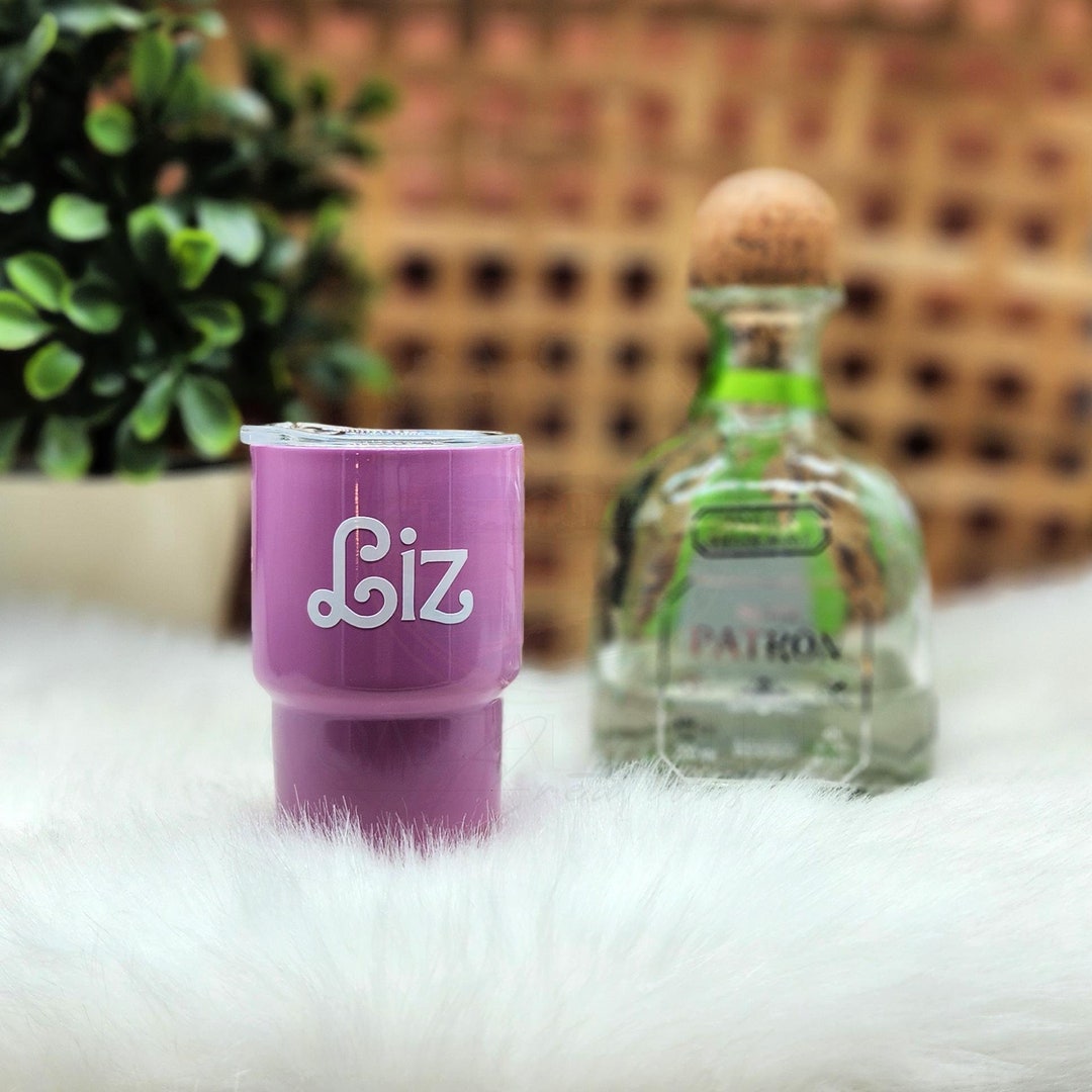 Personalized Mini Tumbler, Shot Tumbler, Shot Stainless Steel Tumbler ...