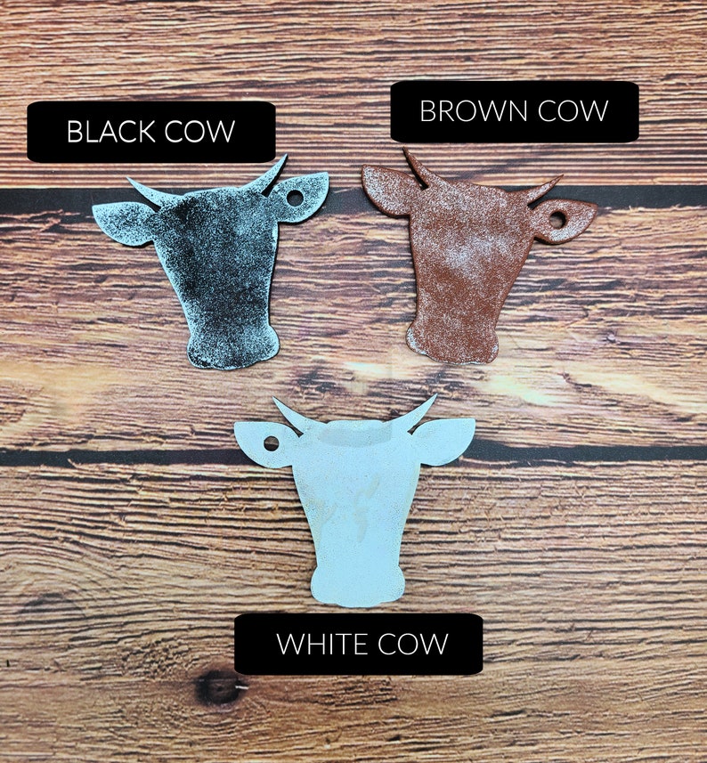 Personalized Cow Tag Decorative Board Cow Decor - Etsy